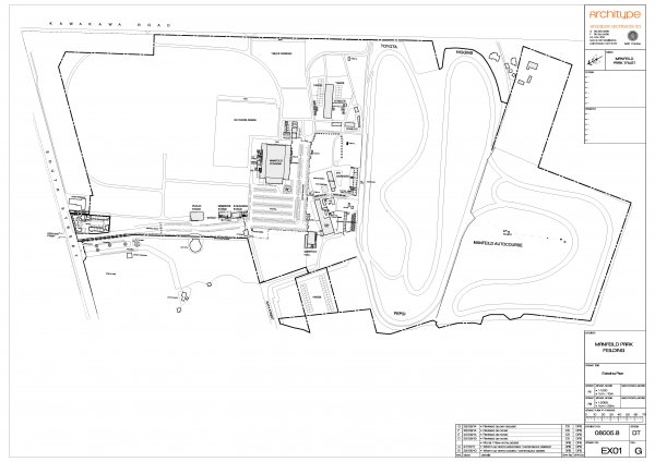 Manfeild - Venue Map